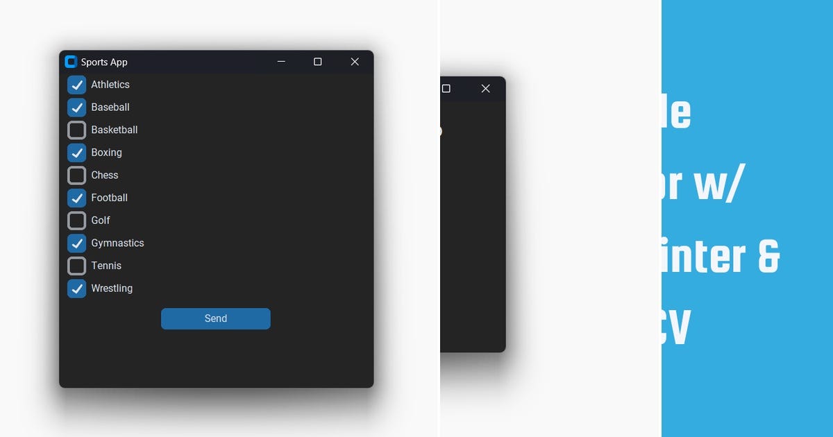 List Python Customtkinter Curated By Mhmallory Medium 