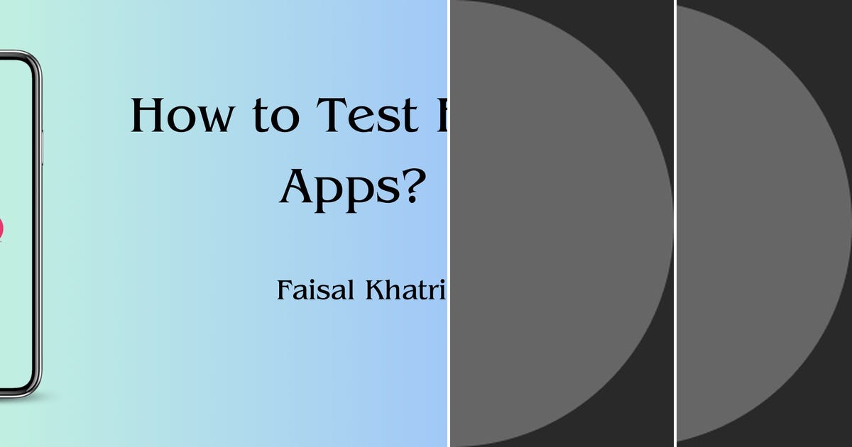 List: Flutter vs Native test approaches | Curated by Lena Kolbanova ...