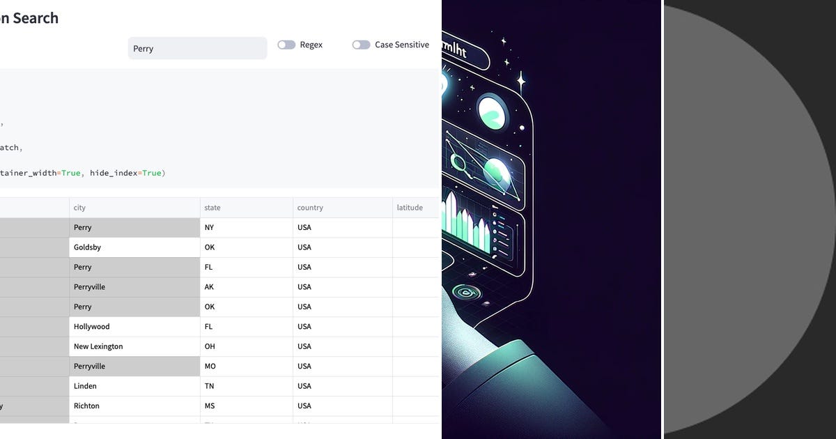 List: Streamlit | Curated by Cassie Leong | Medium