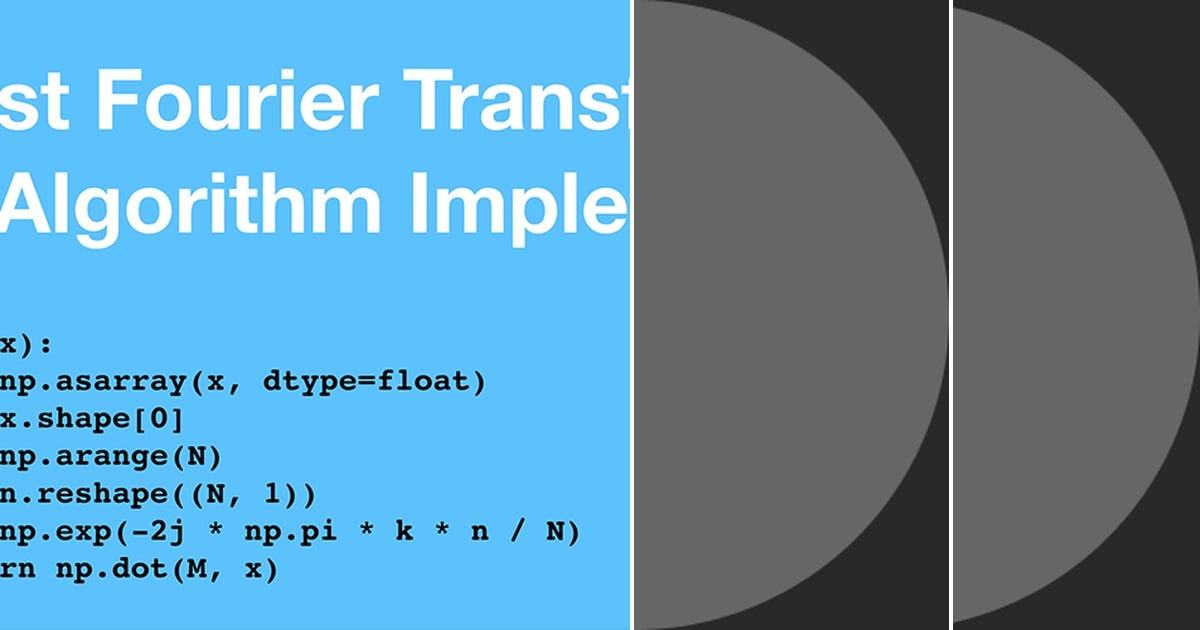 List: Fourier transform | Curated by Agnes Schneider | Medium