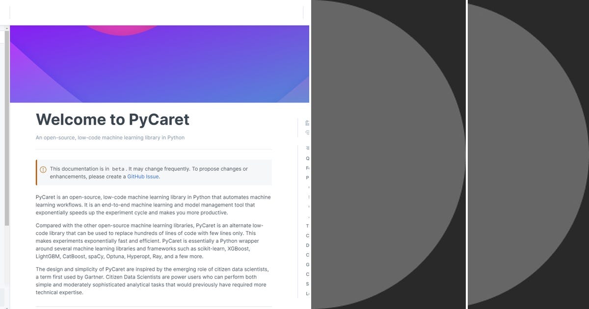 List: Pycaret | Curated by Zachary Nguyen | Medium
