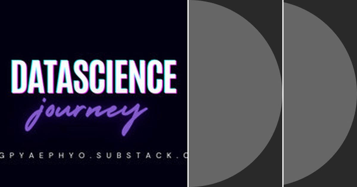 List: Data science journey | Curated by Aung Pyae Phyo | Medium