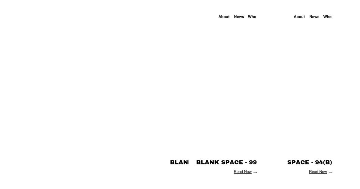 List: BLANK SPACE | Curated by yay(a) | Medium