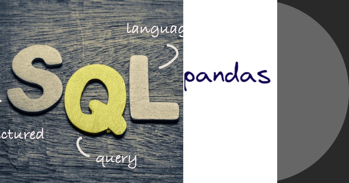 List: SQL_PANDAS | Curated by Outliers Data Analysis LLC | Medium
