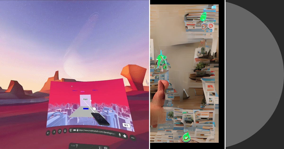 List: WebXR | Curated by Manuel Cabacungan | Medium