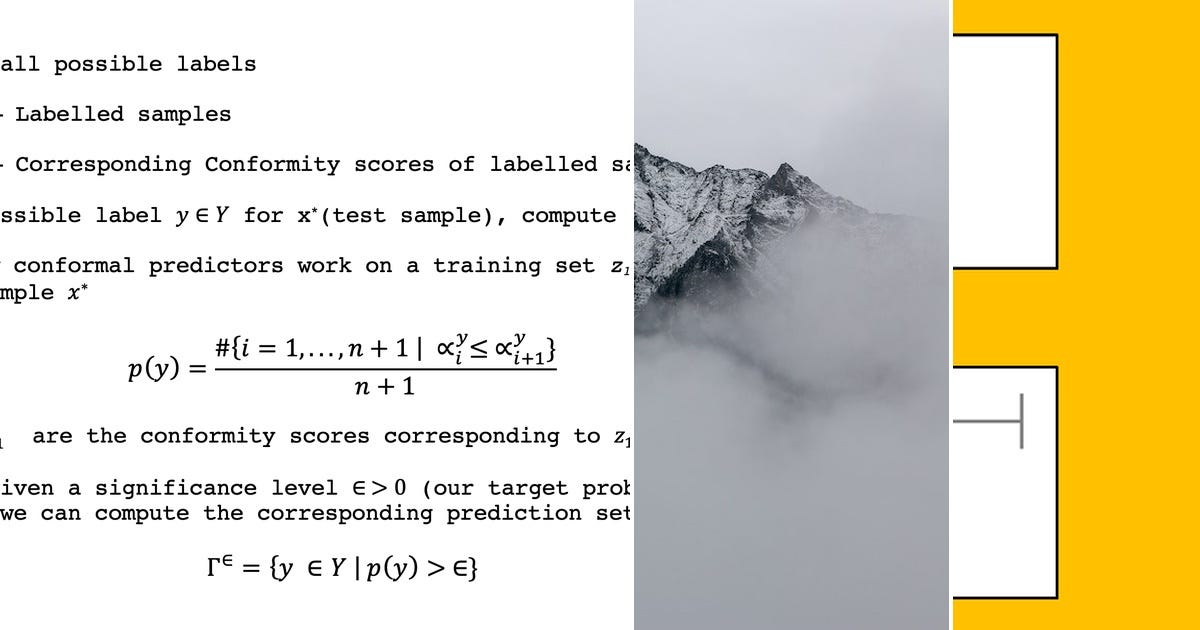 List: Conformal prediction | Curated by Sebastian Weber | Medium