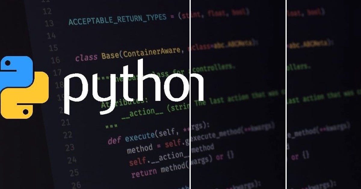 List: Python | Curated by Ritu Santra | Medium