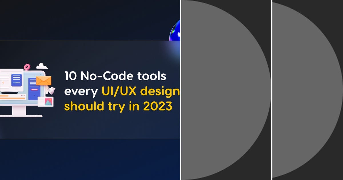 List: No Code Palteforms | Curated by Elena Kitanova | Medium