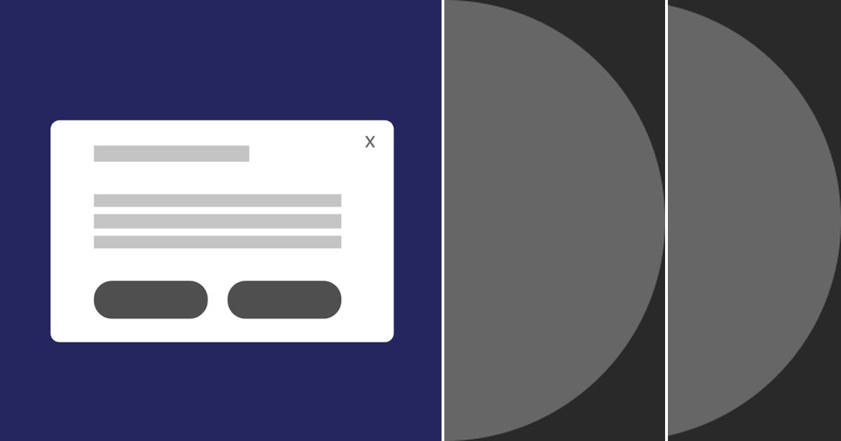 List: Modal window | Curated by Robert Laschevoski | Medium
