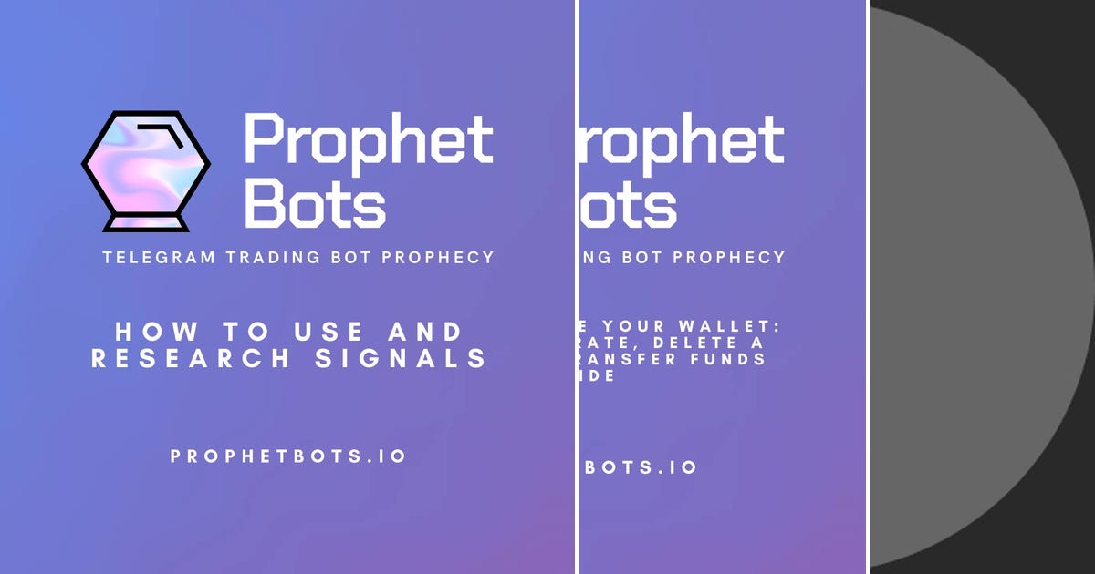 List: Prophet bot | Curated by Brandon Nutt | Medium