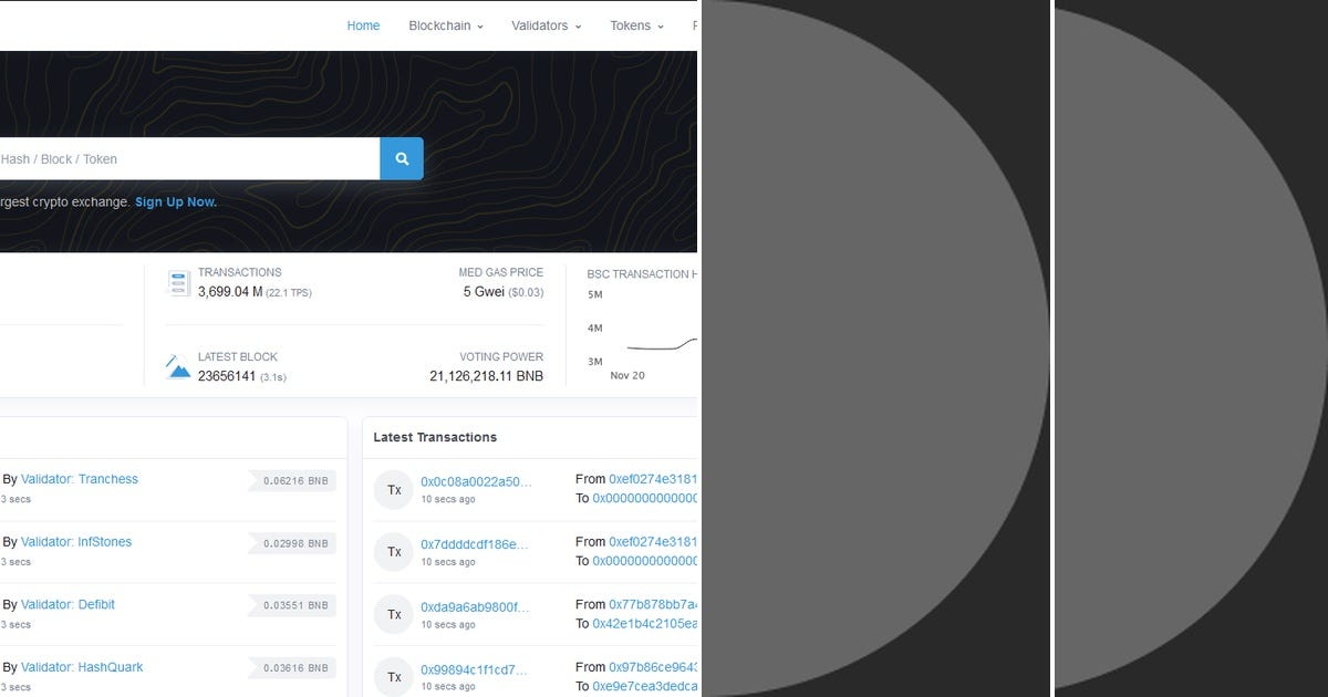 List: Binance Smart Chain (BSC) Wallet Transactions | Curated by Xvung ...