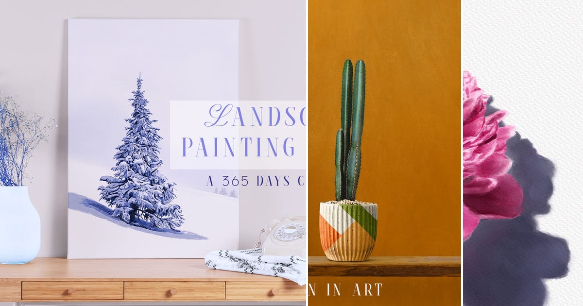 List: PAINTING TUTORIALS FOR BEGINNERS (AND BEYOND) | Curated by Suomii ...