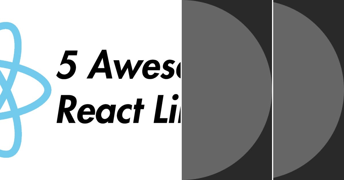 List: React Libraries | Curated by Sebastian | Medium
