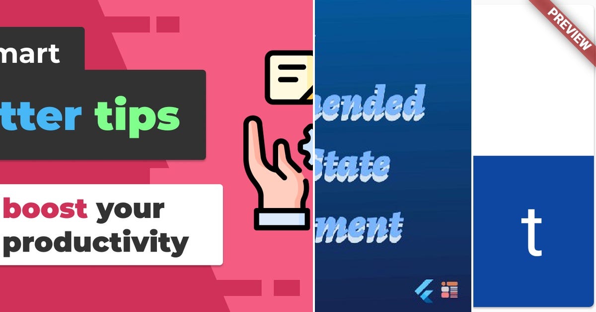 List: Flutter | Curated by Hugh Gillis | Medium