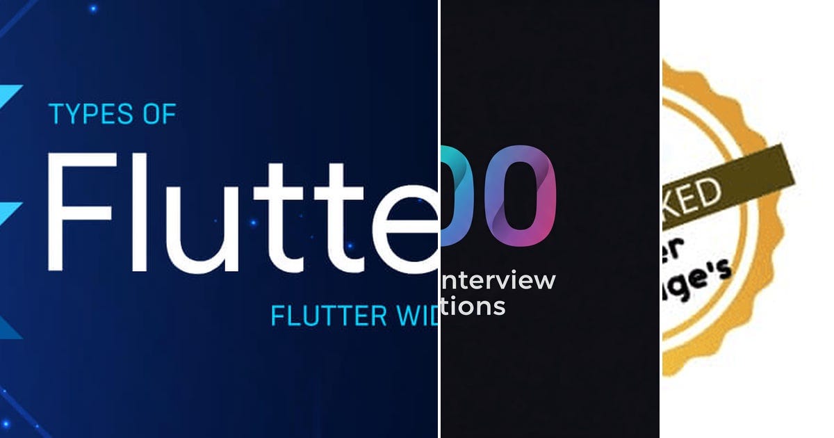 List: Flutter | Curated by Ashfaque Khokhar | Medium