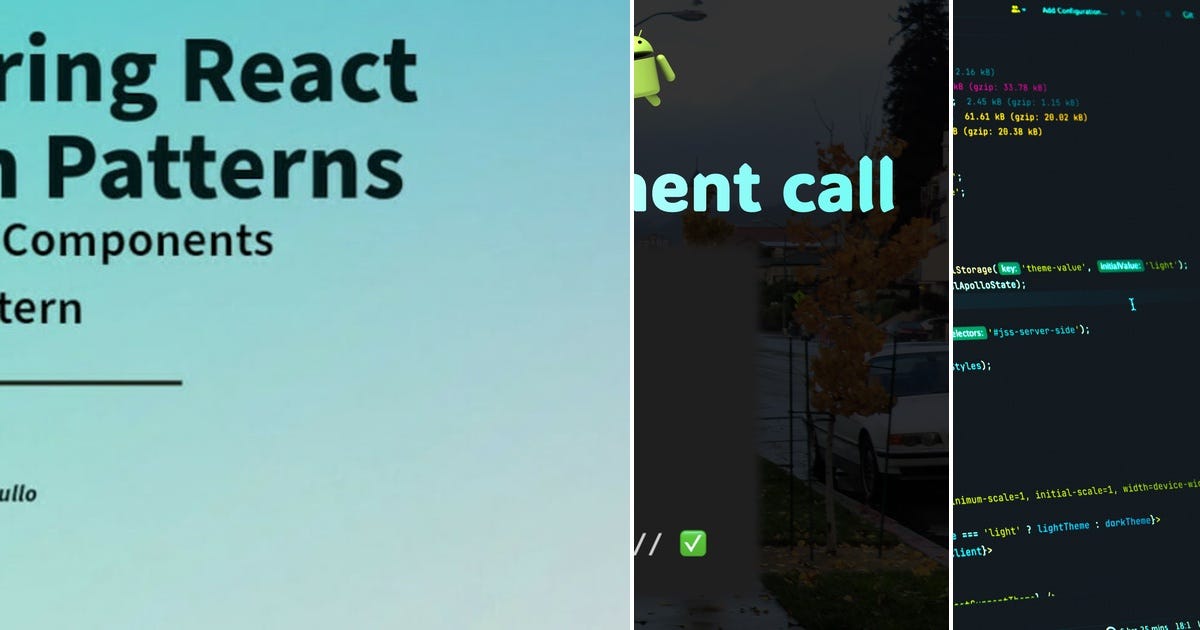 List: React native patterns | Curated by Manuel Suricastro | Medium