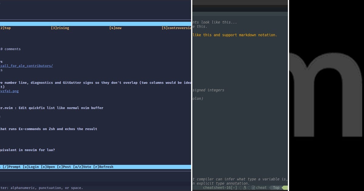 List: Nvim | Curated by S W E E T S P O T | Medium