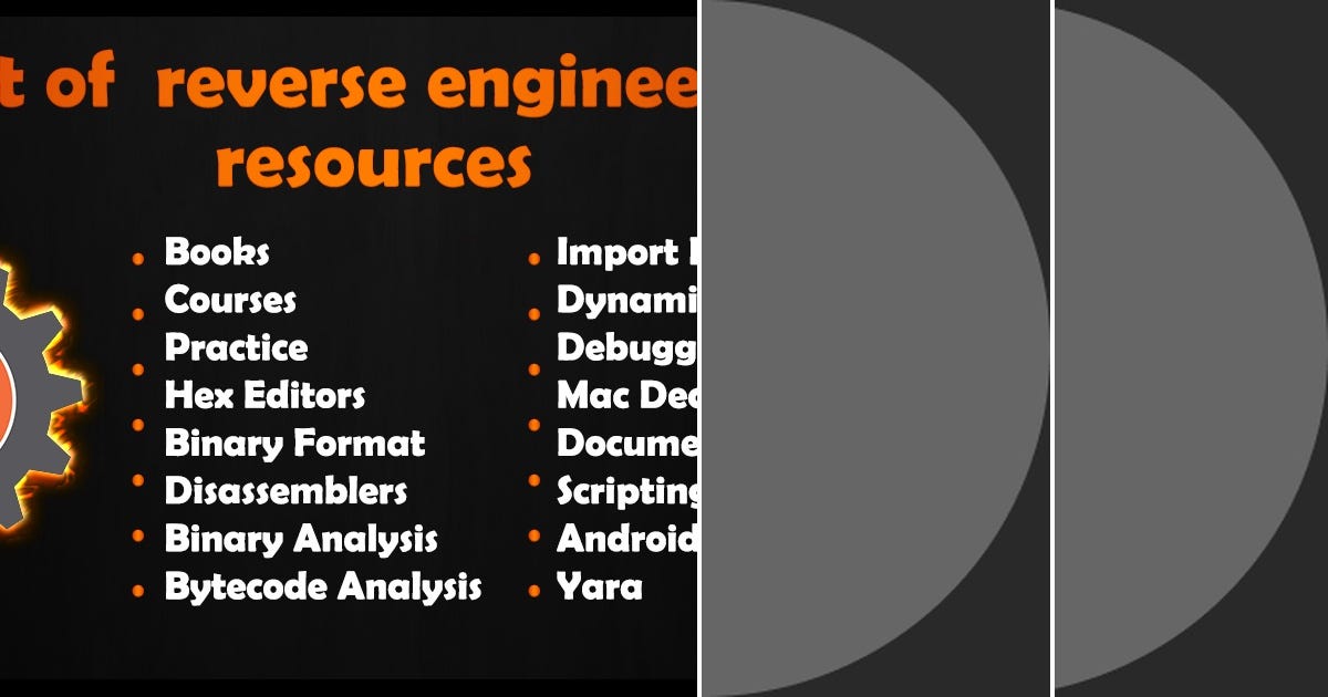 List: Reverse Engineering | Curated by Alan OGorman | Medium