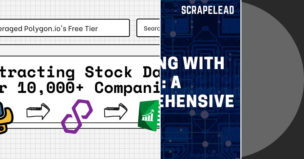 List: web scraping | Curated by Marszyprow | Medium