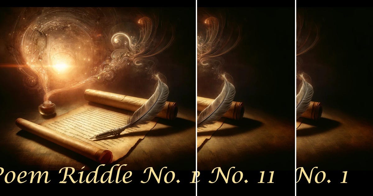 List: Rhyming Riddles Poetry | Curated by Nakia Allen | Medium