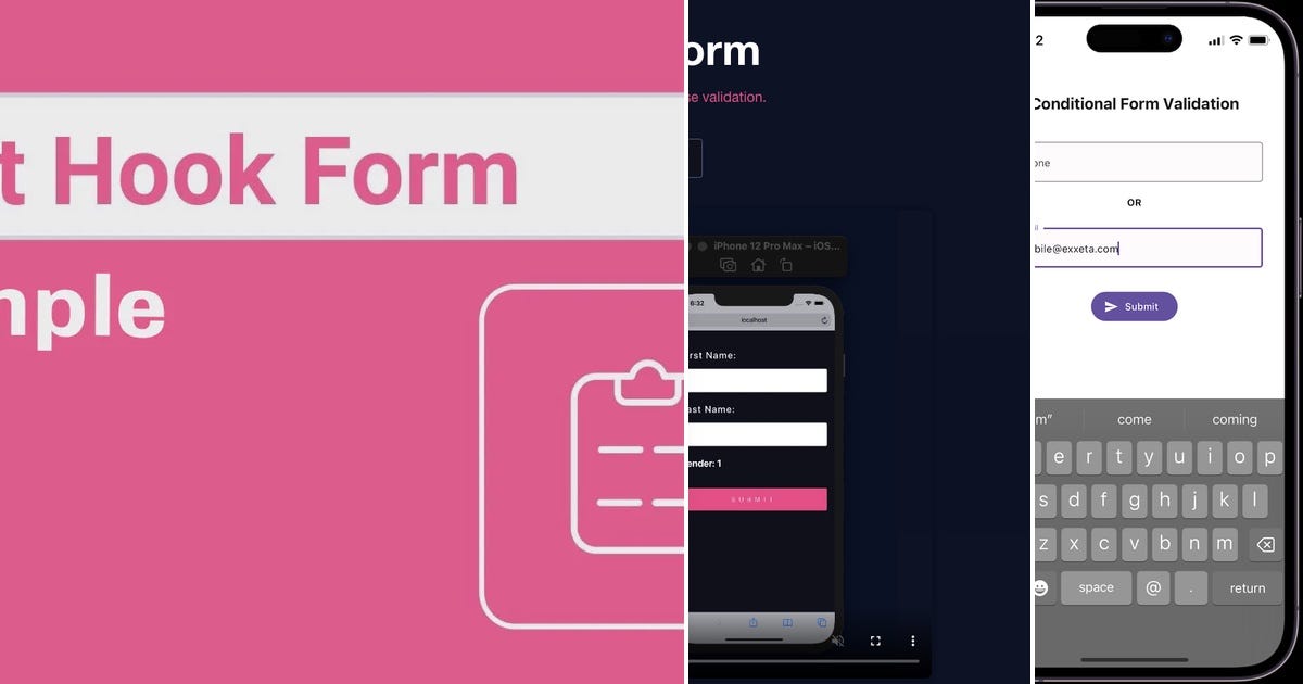 List: React hook form | Curated by Pablohernanaraujo | Medium