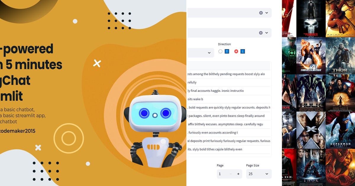 List: Streamlit | Curated by Gwenola Wyckens | Medium