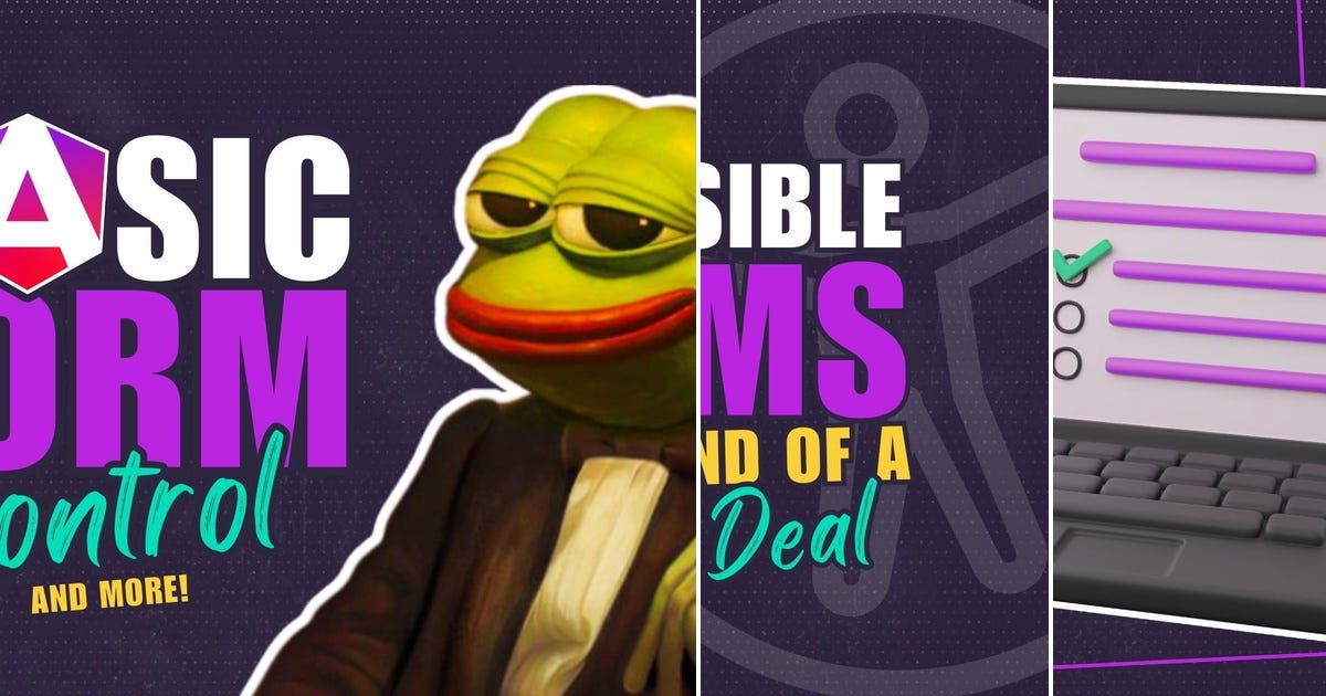 List: Forms in Angular | Curated by Brian Treese | Medium