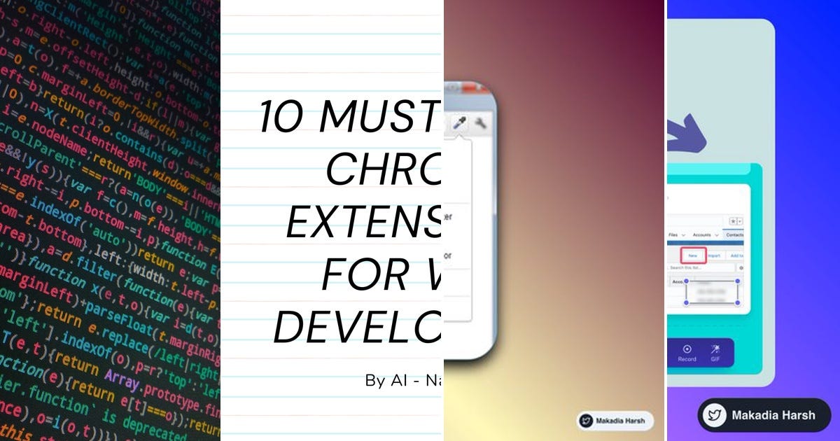 List: Chrome stuff | Curated by Michael Varnell | Medium