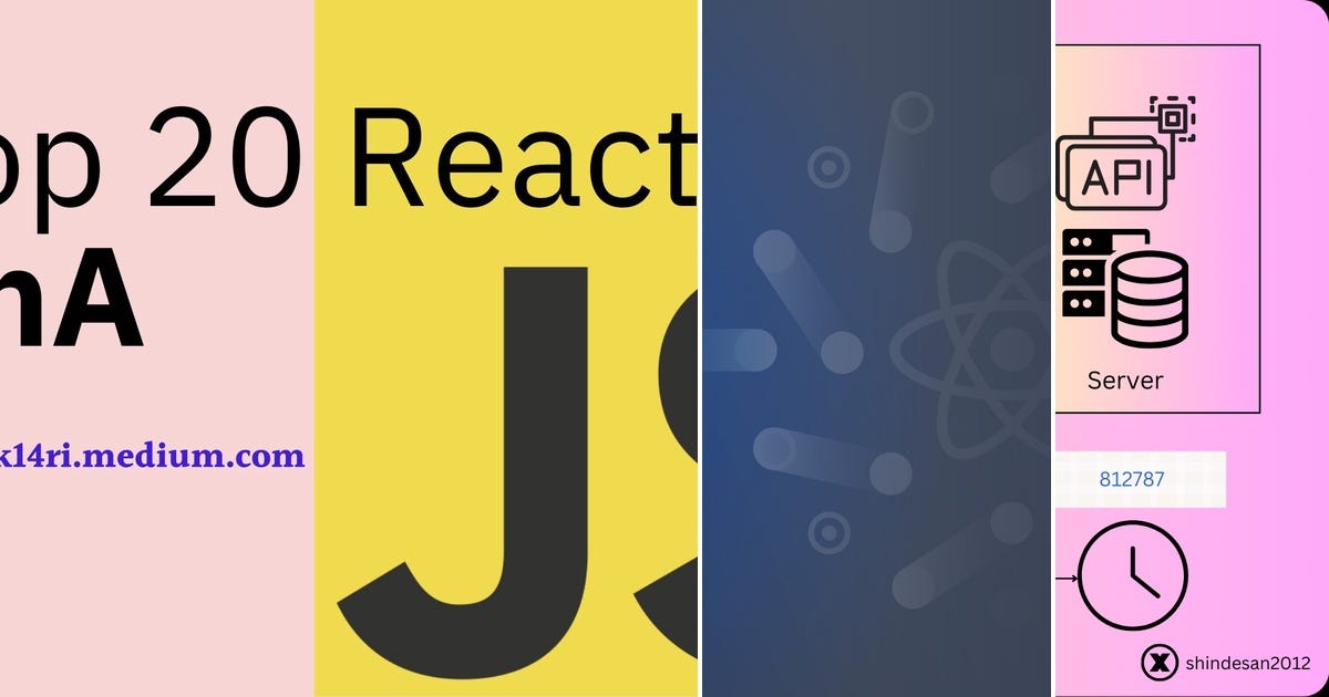 List Reactjs Curated By Anurag Chaubey Medium 