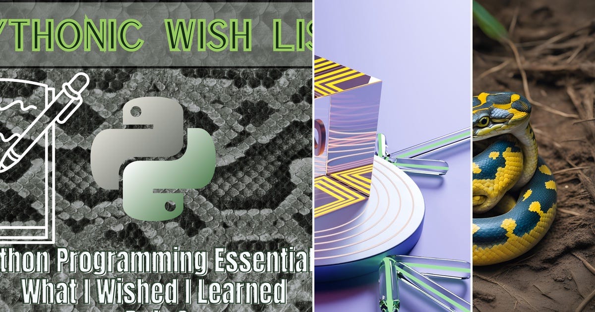 List: Python | Curated by Kristoffer Afflerbaugh | Medium