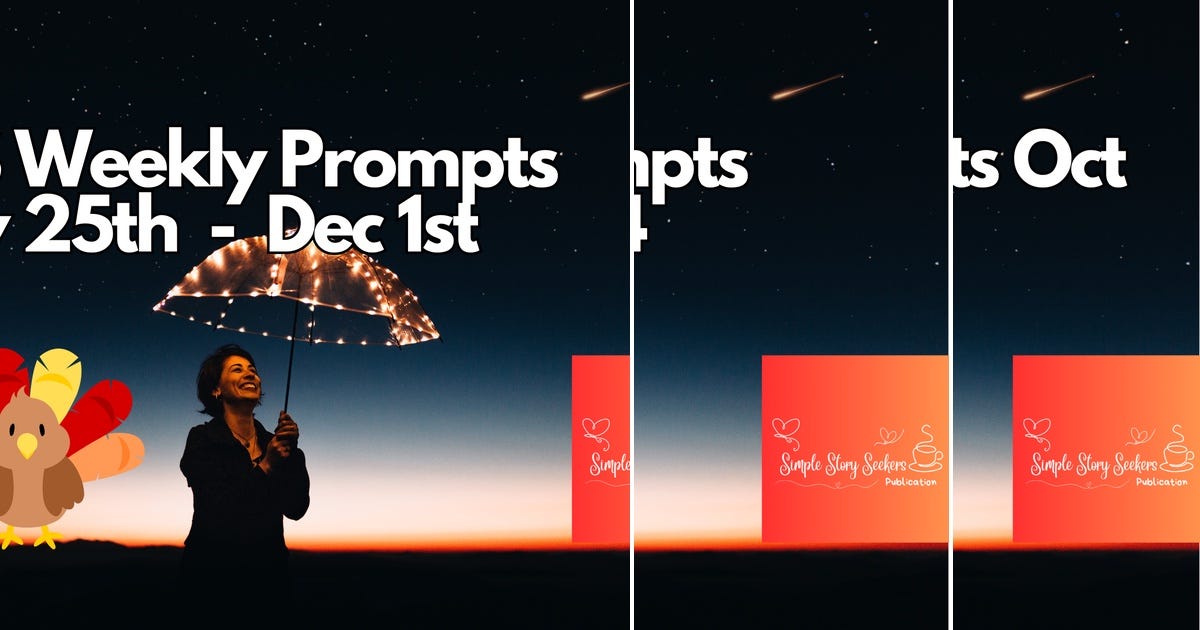 List: SSS Writing Prompts 2024 | Curated by Gabriela Trofin-Tatár | Medium