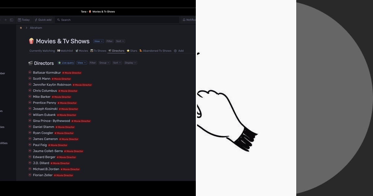 List: Notion | Curated by Rory Tanner | Medium