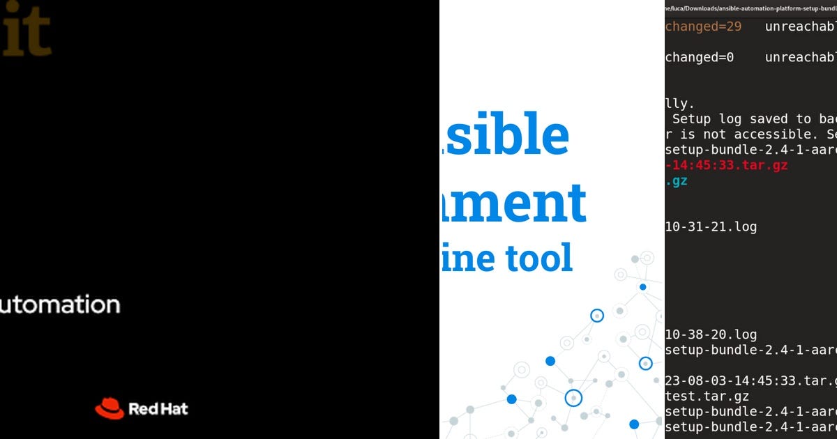List: ansible-automation-platform | Curated by Felix Marx | Medium