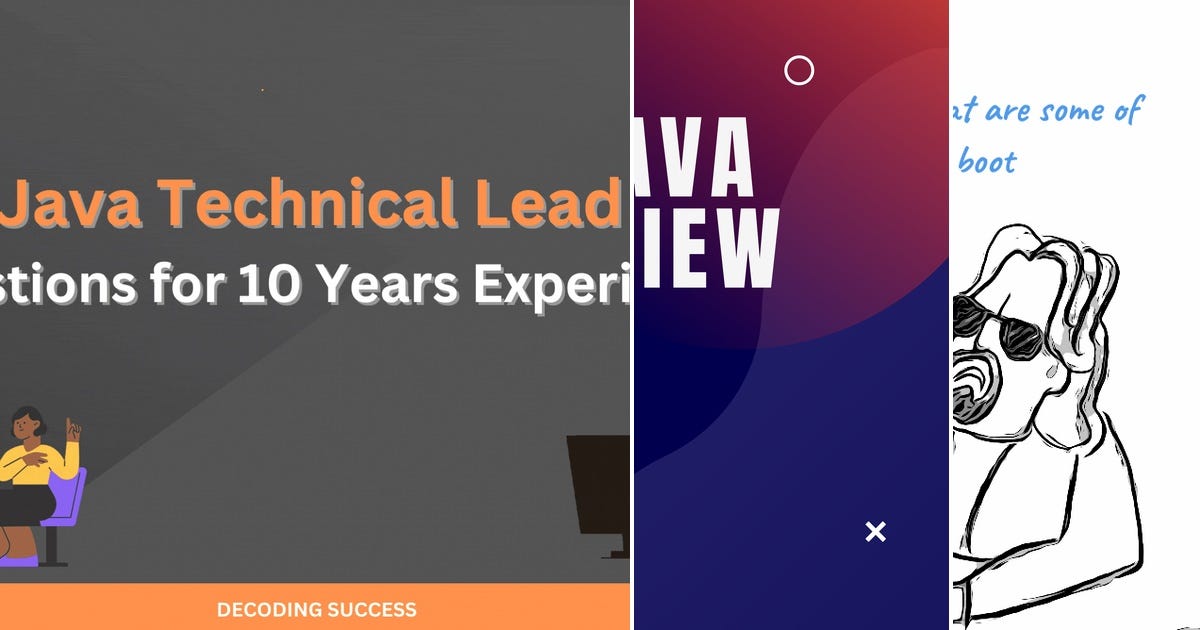 List: Java interview | Curated by Aabhas Shrestha | Medium