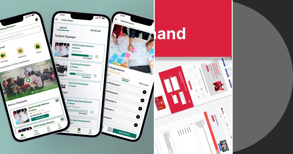 List: UI/UX Design Case Study | Curated by Laila Nur Fardah | Medium