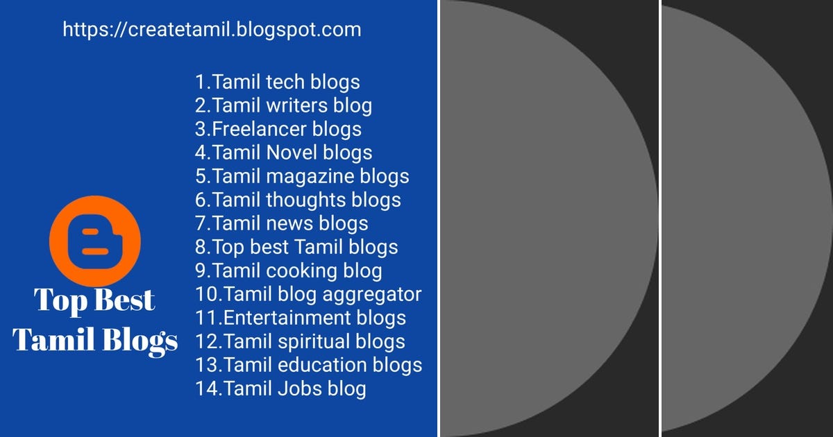 List: Tamil blog corner | Curated by Tamil blog corner | Medium