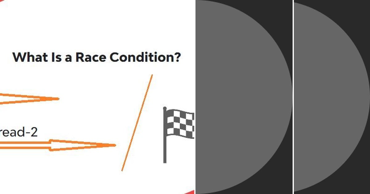 List: Race condition | Curated by Ranjith RJ | Medium