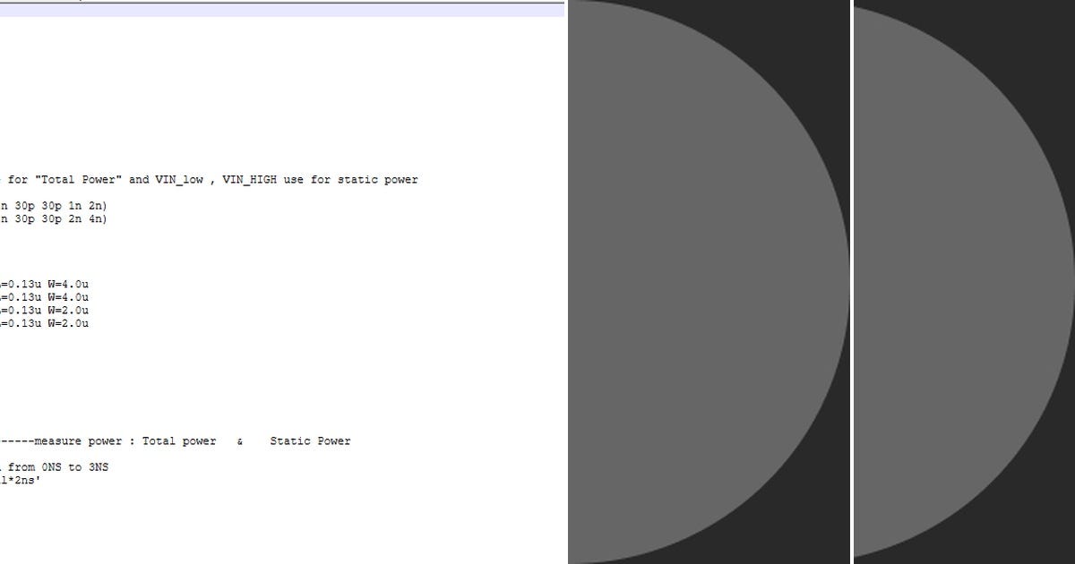 List: How to write a 3 input NAND gate with Hspice code | Curated by ...