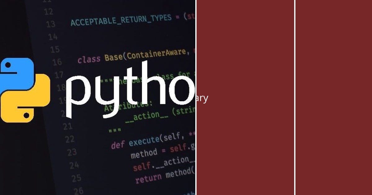 List: Python | Curated by Ravisiddappa | Medium