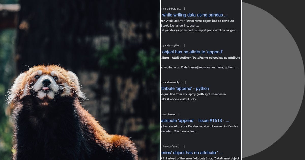 List: Pandas | Curated by Anshu Bantra | Medium