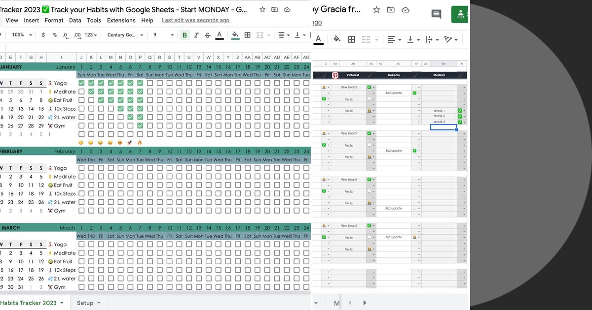 List: Google Sheets | Curated by W T Whitacre | Medium