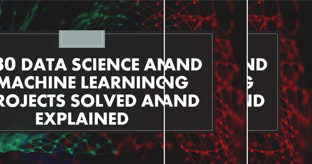 List: Data Science Ideas | Curated by Amirul Asyraf Majid | Medium