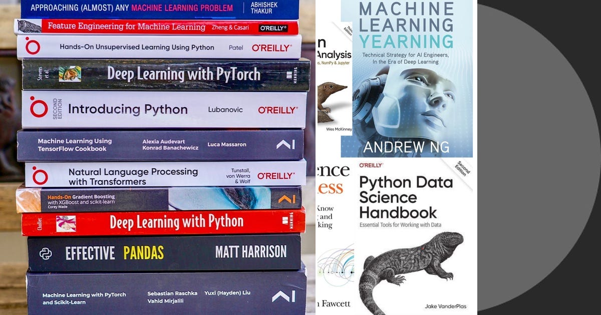 List: Books for AI&ML | Curated by R Nishanth | Medium