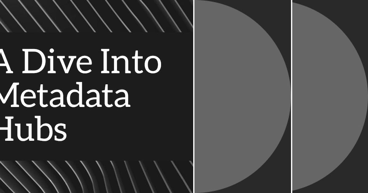 List: Data Hub | Curated by Philippe Gragnic | Medium