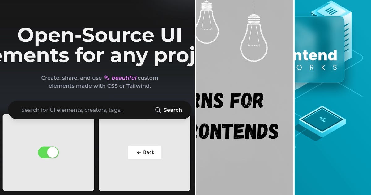 List: Frontend design | Curated by Joydeep Banerjee | Medium