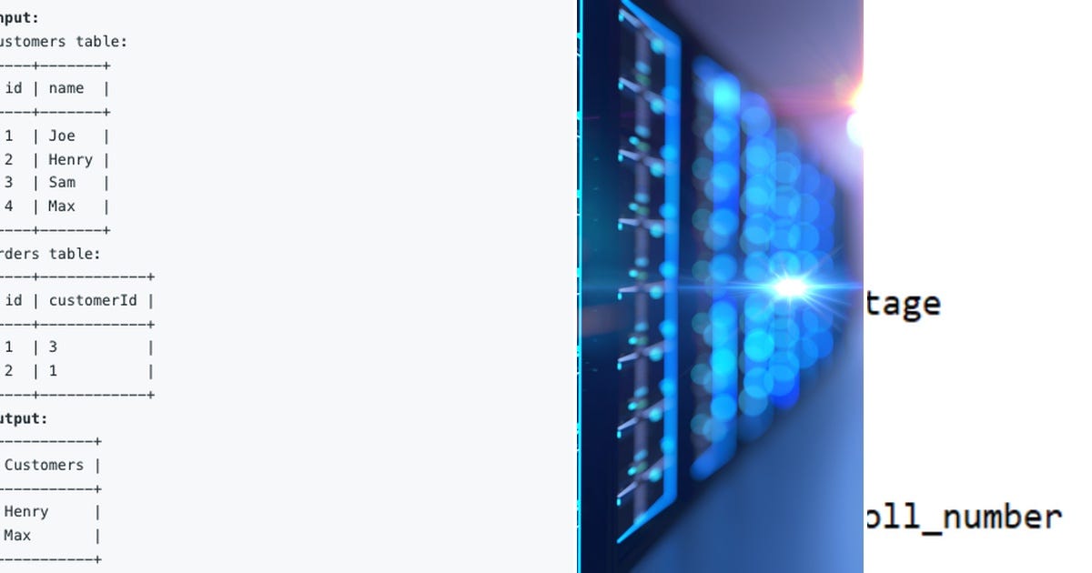 List: SQL | Curated by Sunil Linus | Medium