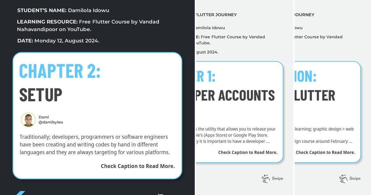 List: Documenting Flutter | Curated by DamiBytes | Medium