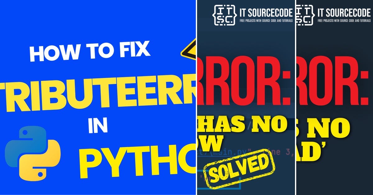 List: AttributeError | Curated by JOKEN VILLANUEVA | Medium