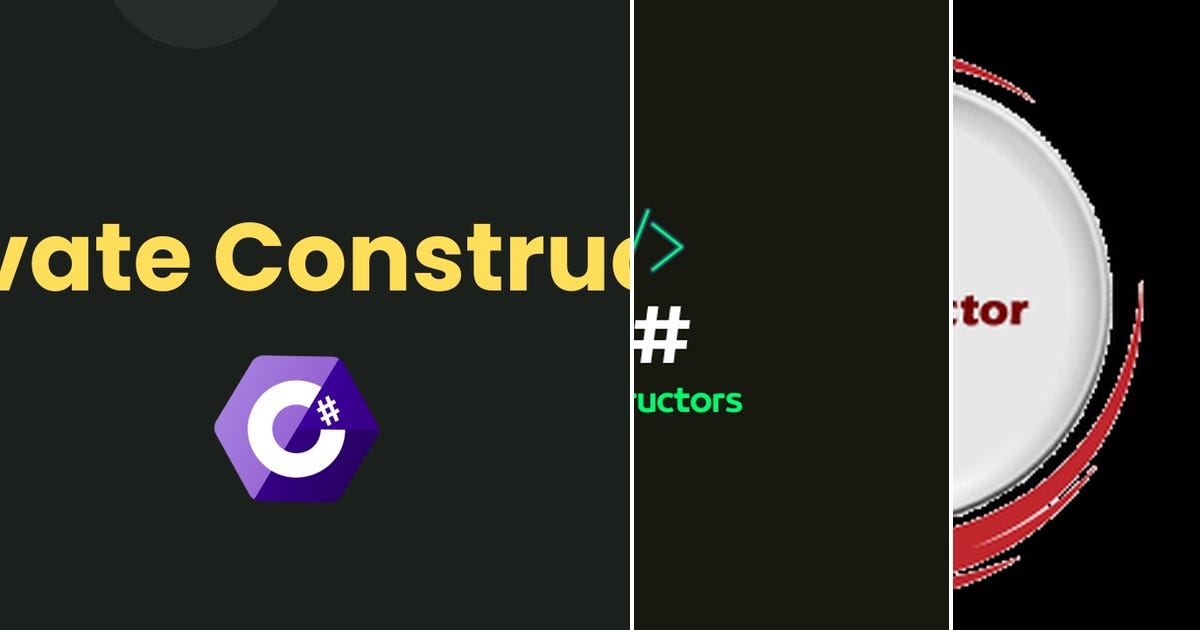 List: C# Constructor | Curated by Adrian Alejandro Garay | Medium