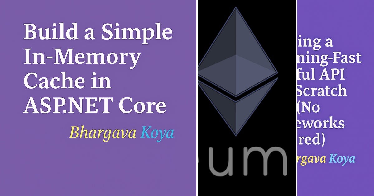 List: My.NETBlogs | Curated by Bhargava Koya - Fullstack .NET Developer | Medium